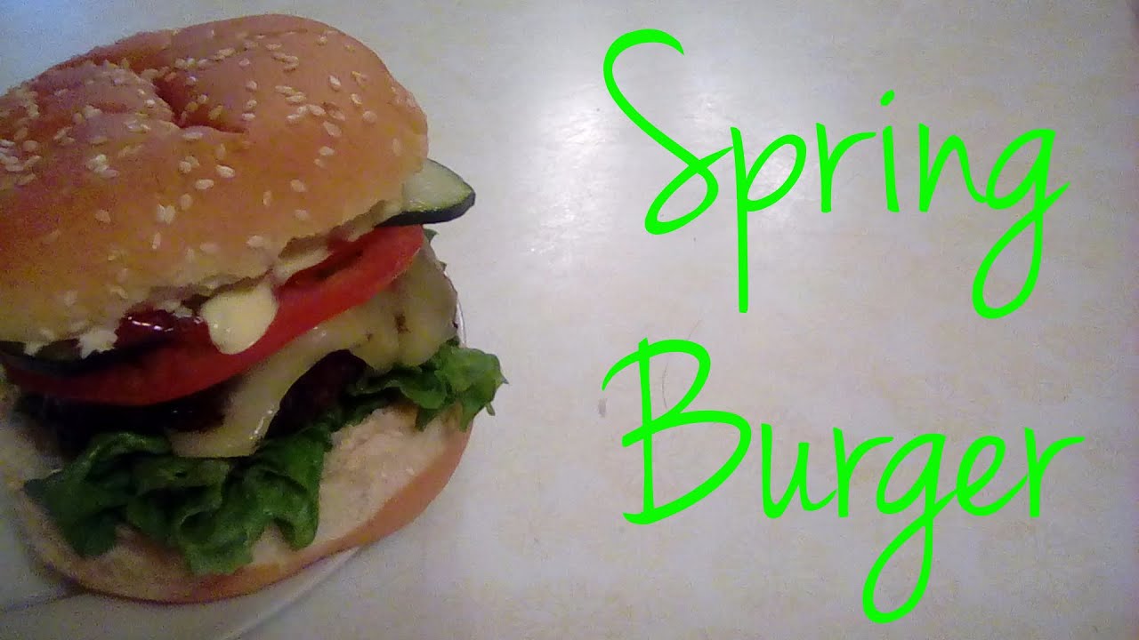 Spring Burger Dave's Cooking Show - YouTube