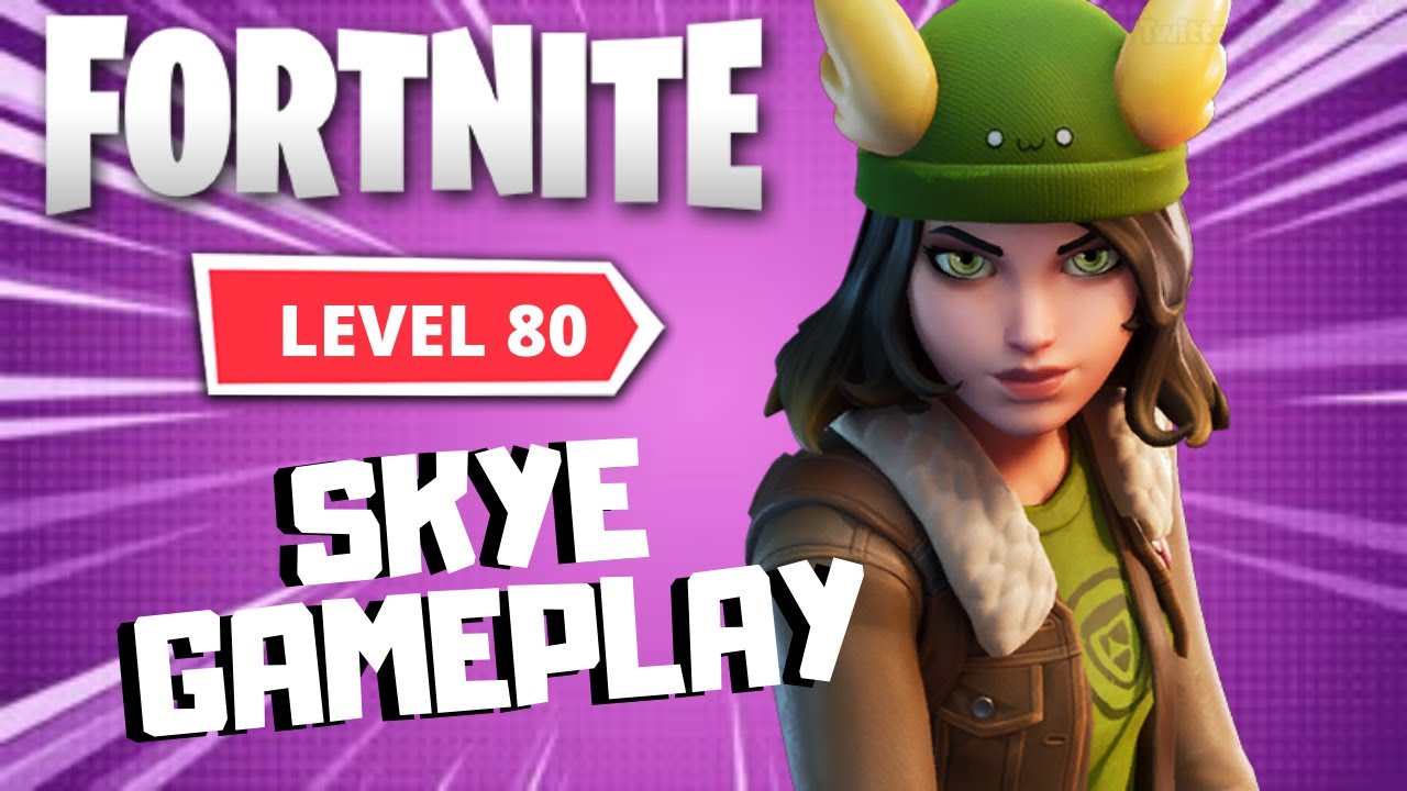 SKYE Skin Gameplay In Fortnite - YouTube