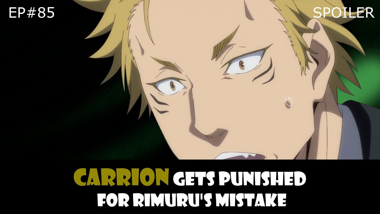 EP#85 | Carrion Gets Punished For Rimuru's Mistake | Tensura Spoiler ...