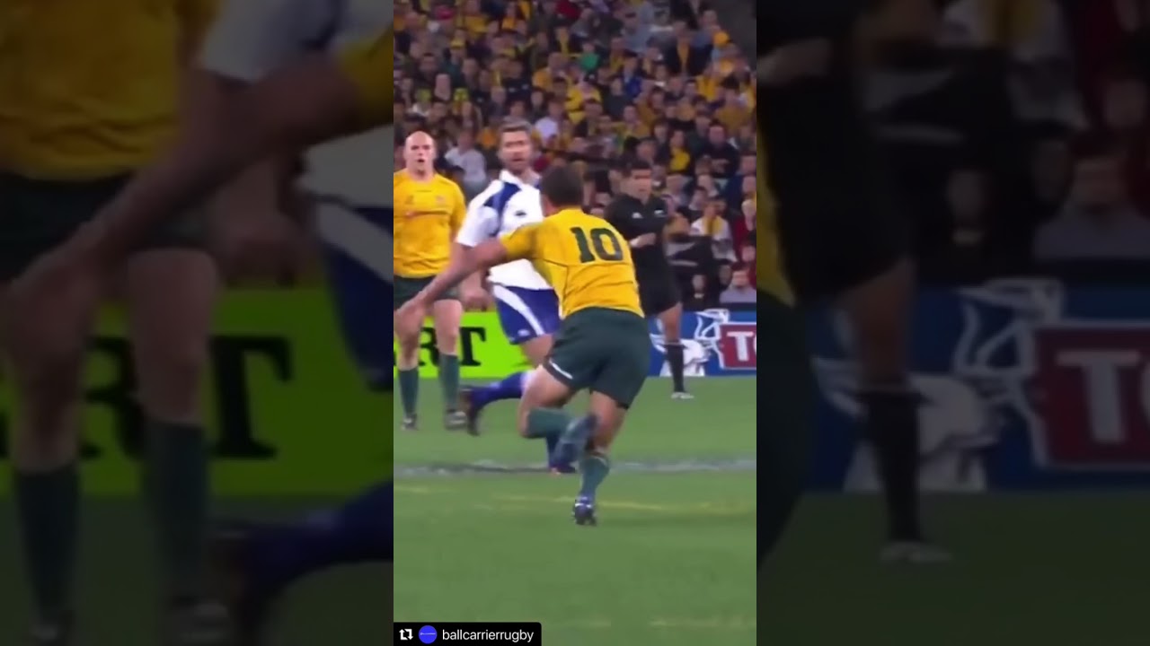 Best ever goose step? | Australian rugby highlights - YouTube