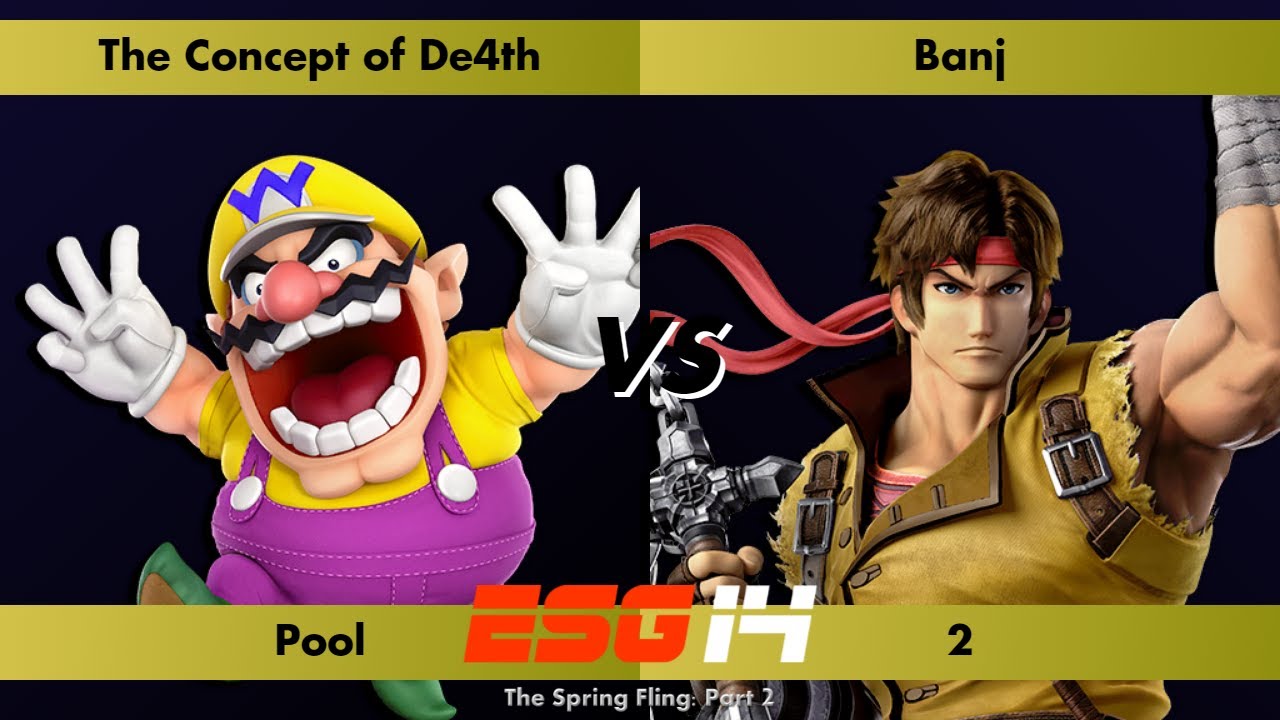 ESG Monthly #14 - The Concept of De4th (Wario) vs Banj (Richter) Pool 2 ...