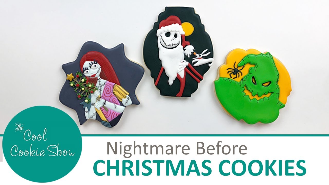 Nightmare Before Christmas Cookies - YouTube