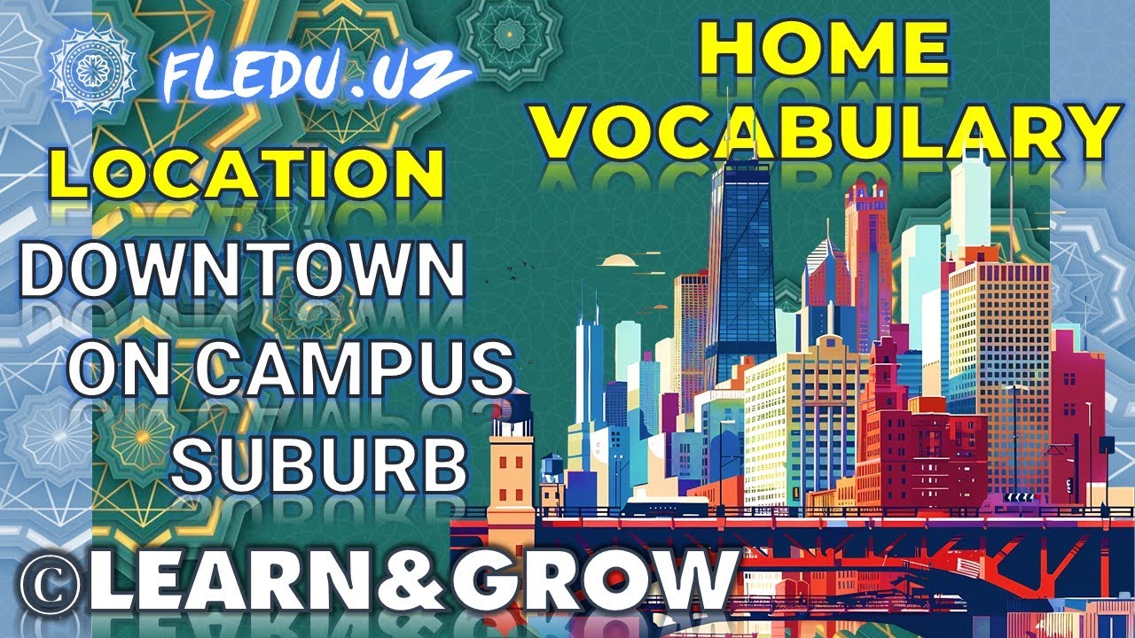 Home Vocabulary. Location. Rooms. Outside home. ©Learn&Grow - YouTube