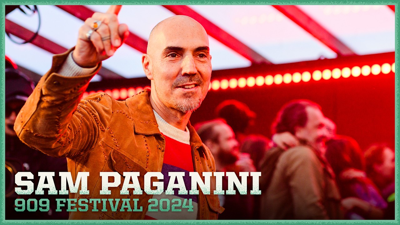 SAM PAGANINI at 909 FESTIVAL 2024 | AMSTERDAM - YouTube