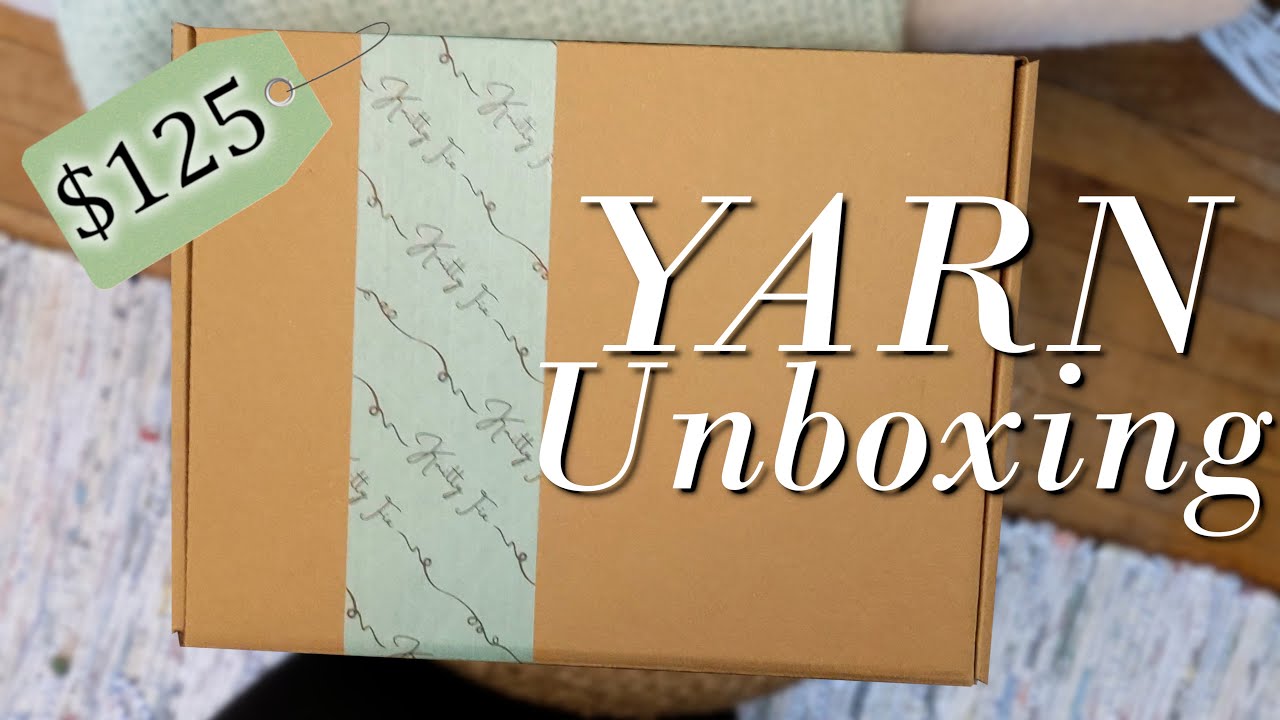 SPRING YARN Unboxing, KNITTY FIX Curated Spring Theme, Knitting and ...
