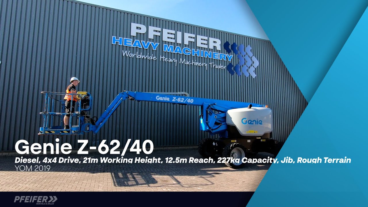 Genie Z-62/40 2019 - YouTube