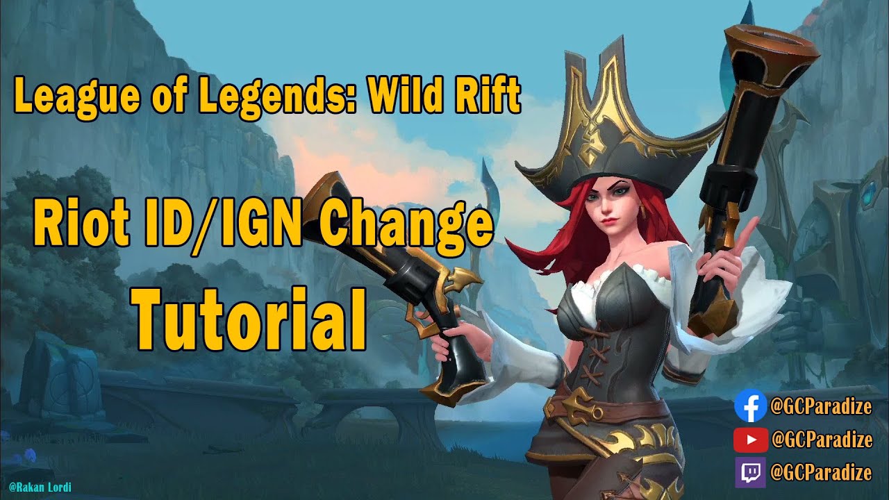 How to change Riot ID/Name in League of Legends: Wild Rift - YouTube