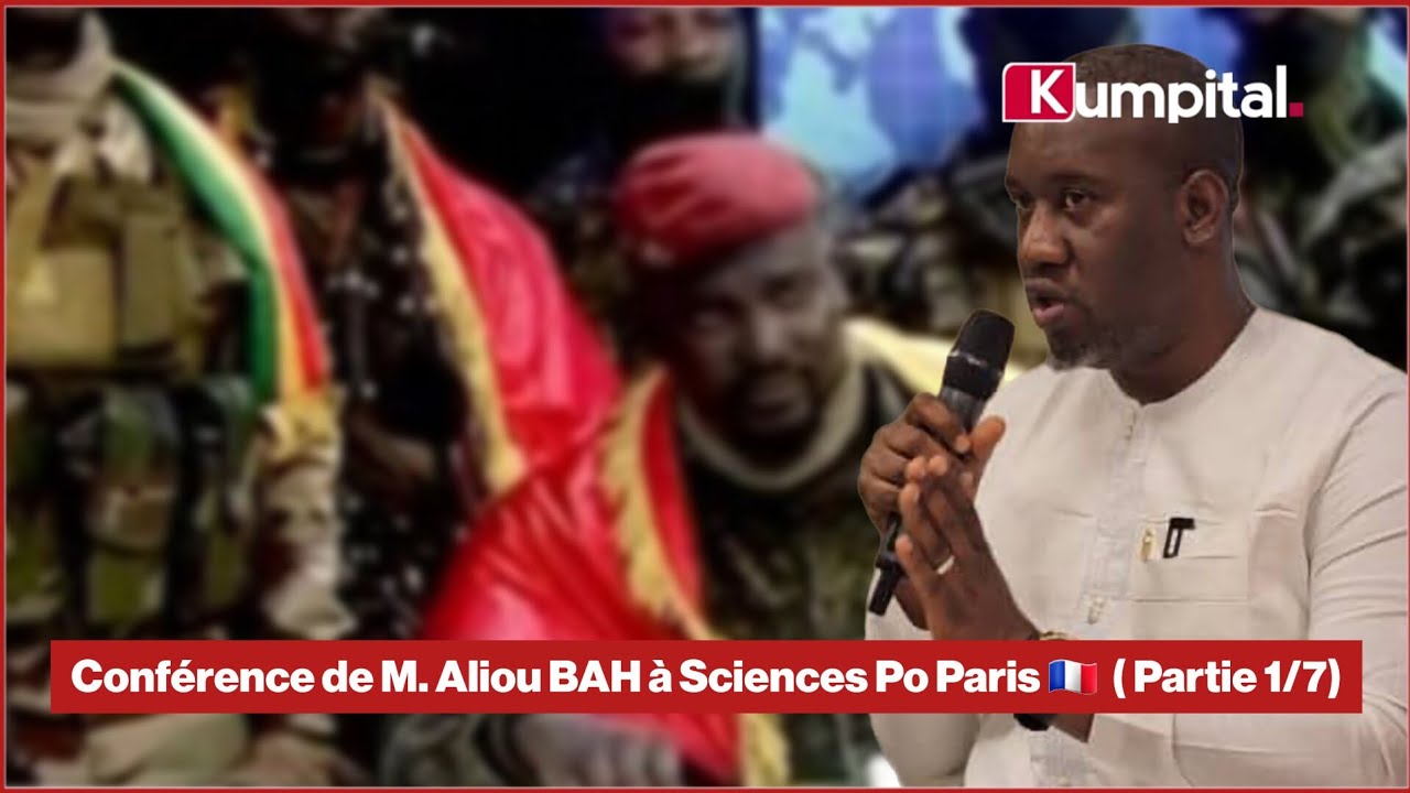Conférence de M. Aliou BAH à Sciences Po Paris 🇫🇷 ( Partie 1/7) - YouTube