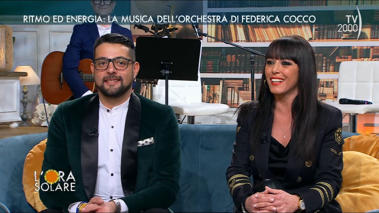 L'Ora Solare (TV2000) Ritmo ed energia: la musica dell'Orchestra di Federica Cocco - YouTube
