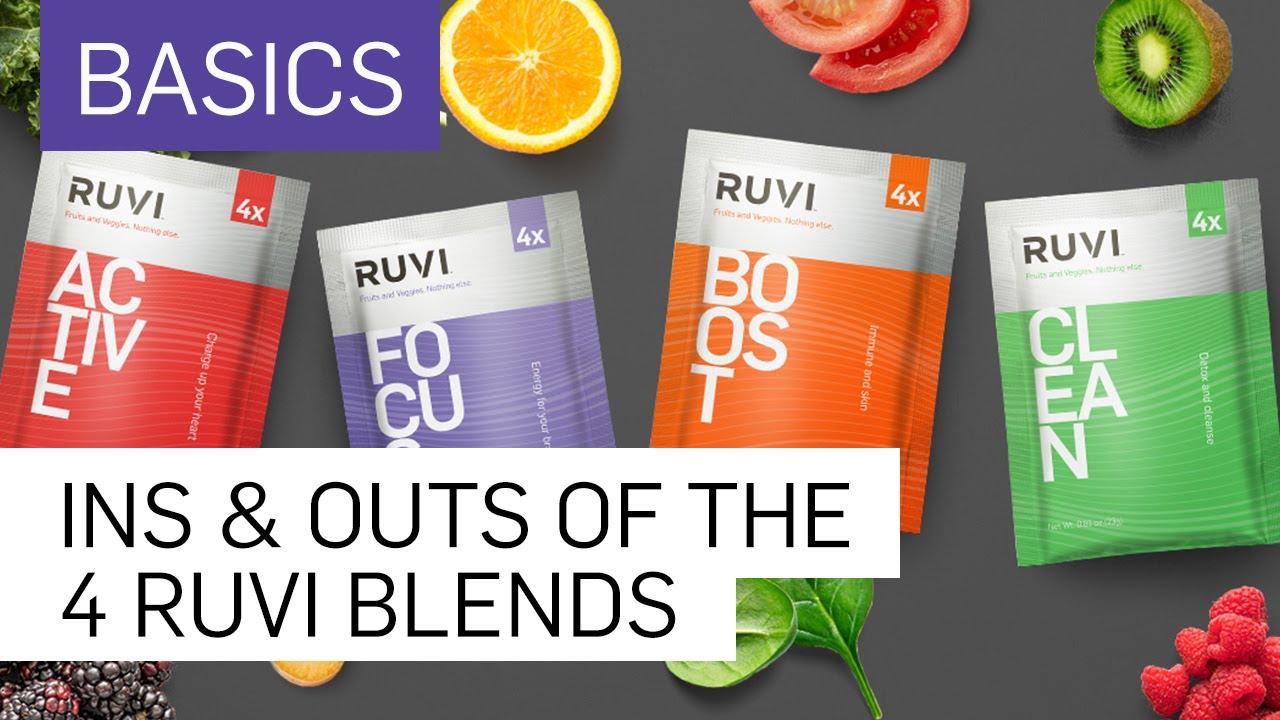 Learn the ins and outs of the 4 Ruvi blends - YouTube