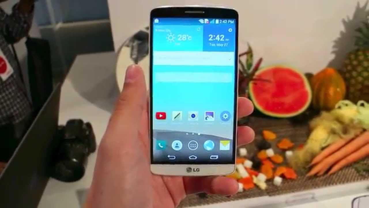 Lg G3 White Hands On