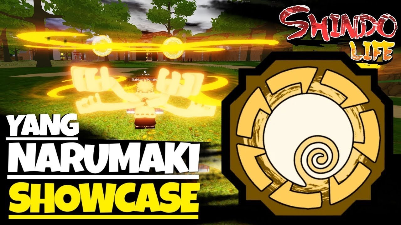 Shindo life Narumaki yang show case - YouTube