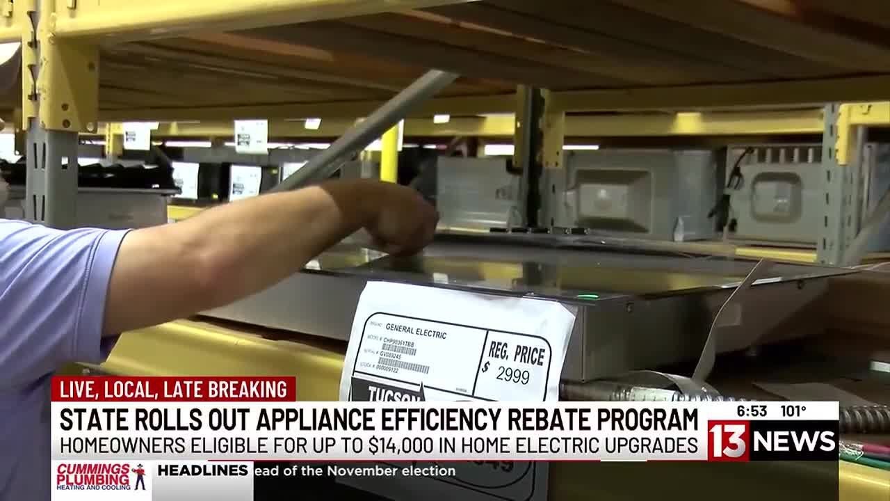 Arizona rolls out appliance efficiency rebate program - YouTube