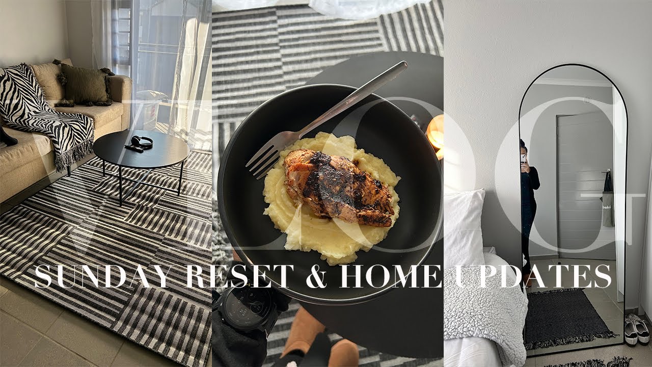 SUNDAY RESET & LIVING ROOM UPDATES - YouTube