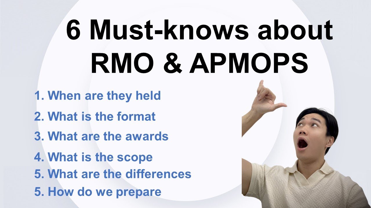 6 Must knows about RMO & APMOPS - YouTube