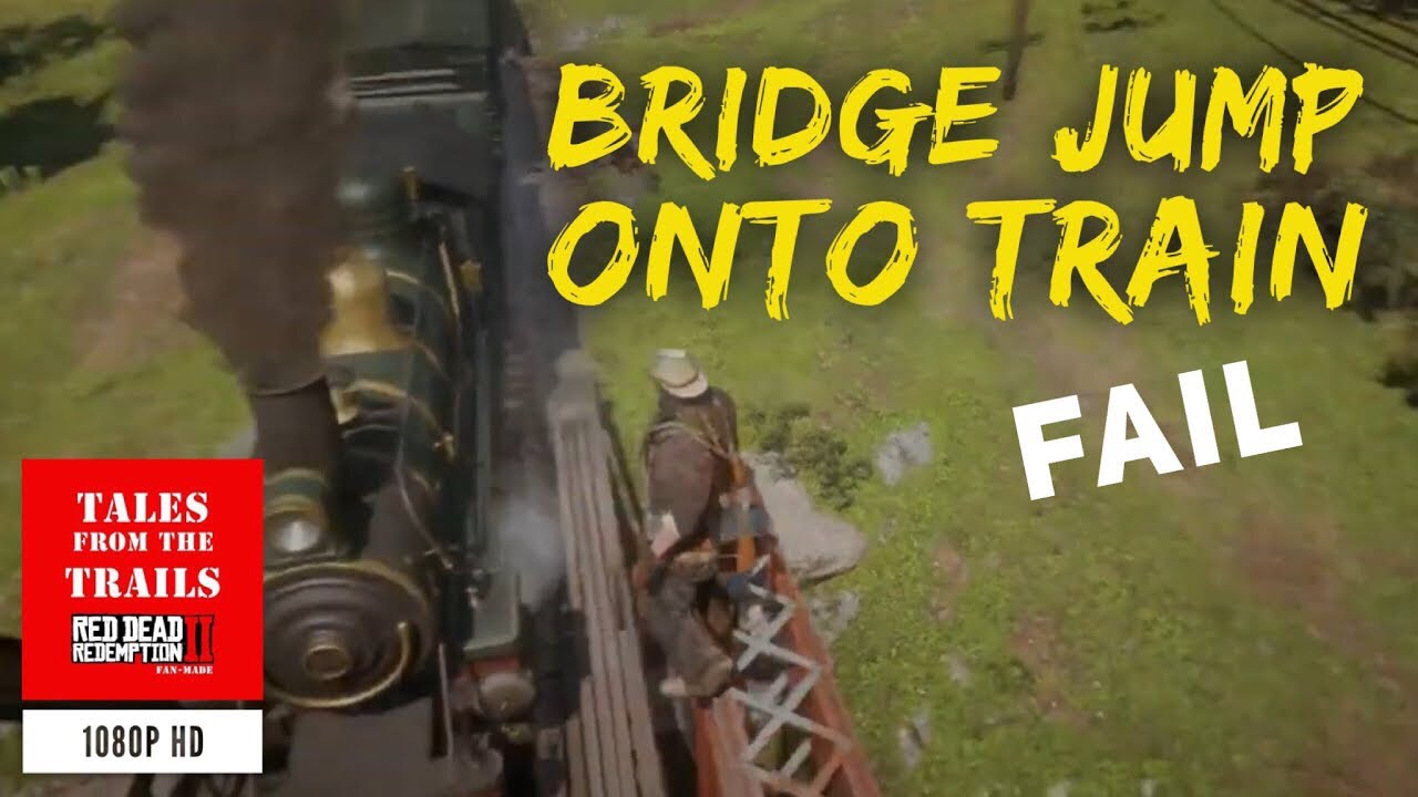 RDR2: Train Surfing | Fail Funny | Red Dead Redemption 2 - YouTube