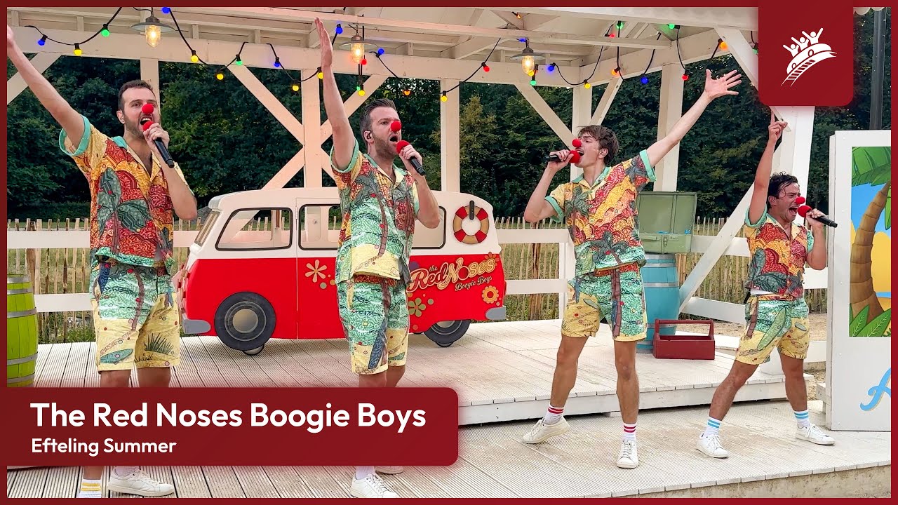 The Red Noses Boogie Boys at Summer Efteling (2025) - YouTube