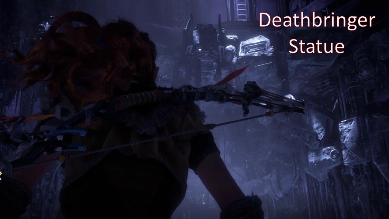 Horizon: Zero Dawn - Deathbringer Statue - YouTube