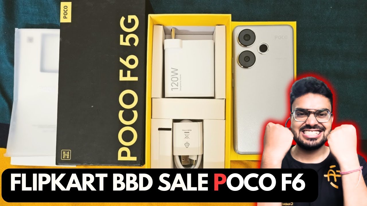 Ultimate BBD Deal POCO F6 5g Unboxing & Bloatware Apps !! - YouTube
