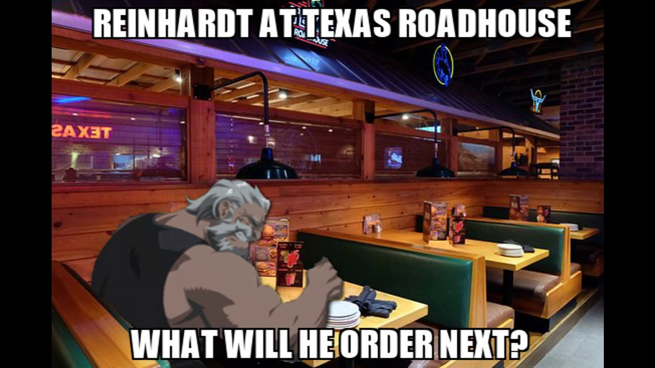Reinhardt at Texas Roadhouse - YouTube