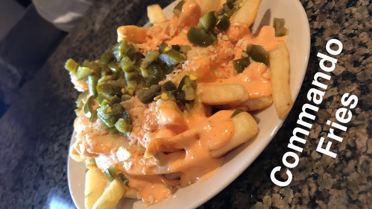 مطبخ مغترب | طريقة سهلة للمغتربين لطبخ الكوماندو فرايز Commando Fries ...