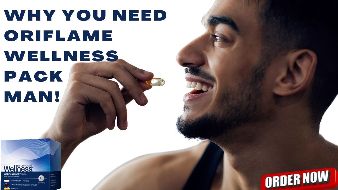 Oriflame Wellness Pack Man||21Sachets Daily Supplement||Oriflame ...