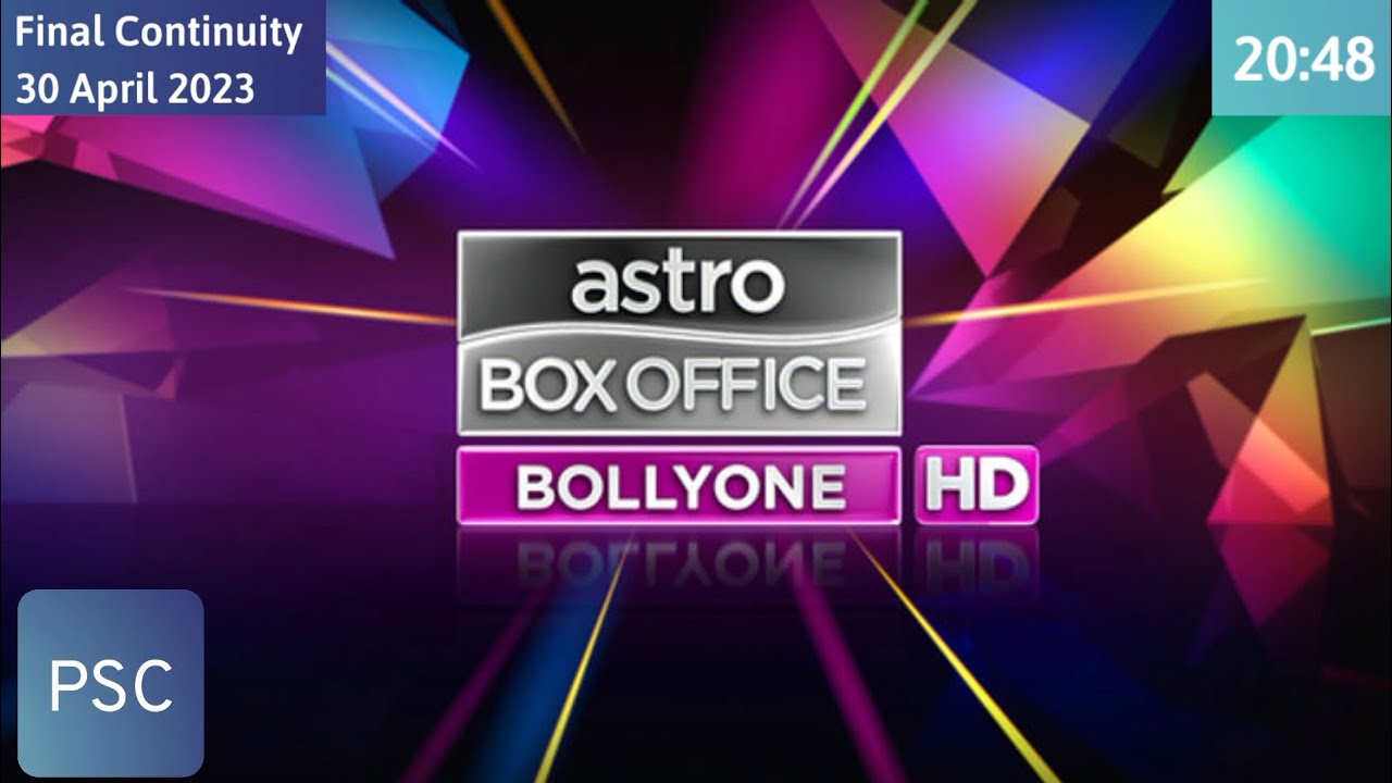 Channel's Final Continuity (30/4/2023 | 20:48): Astro Box Office ...