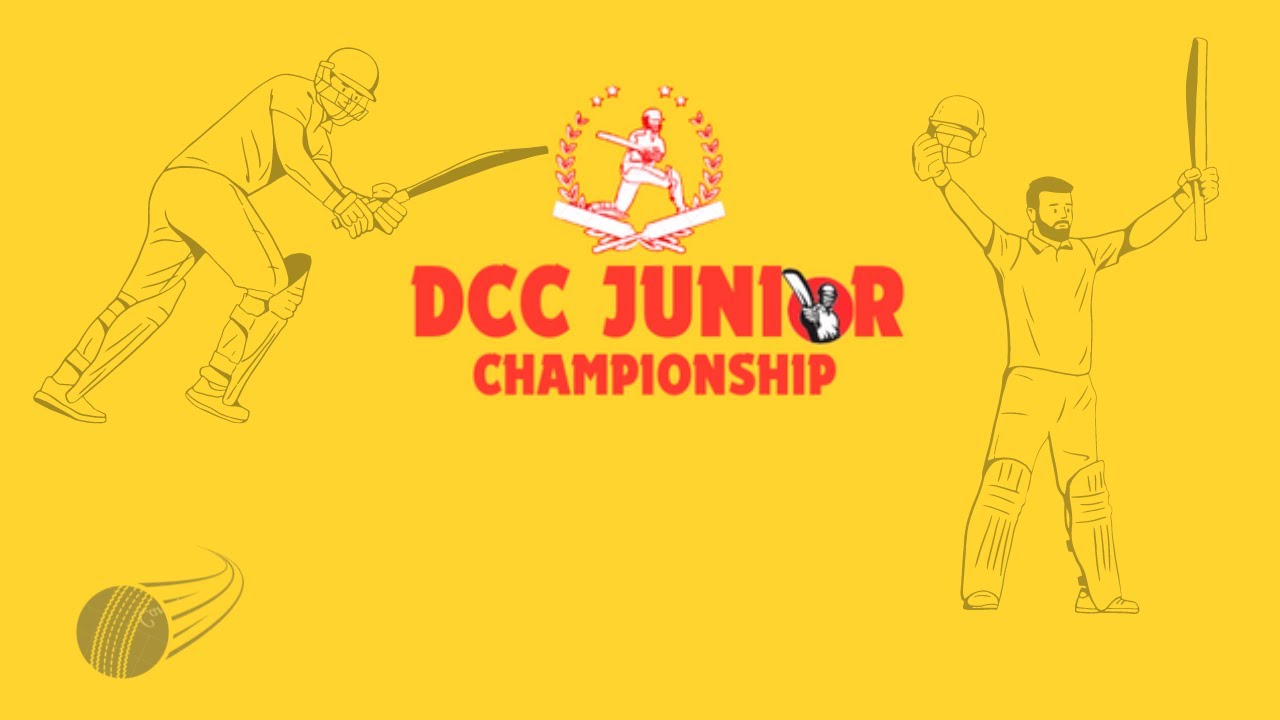 DCC JUNIOR CHAMPIONSHIP| SEASON - 1 | MATCH 2 #sports #cricket - YouTube