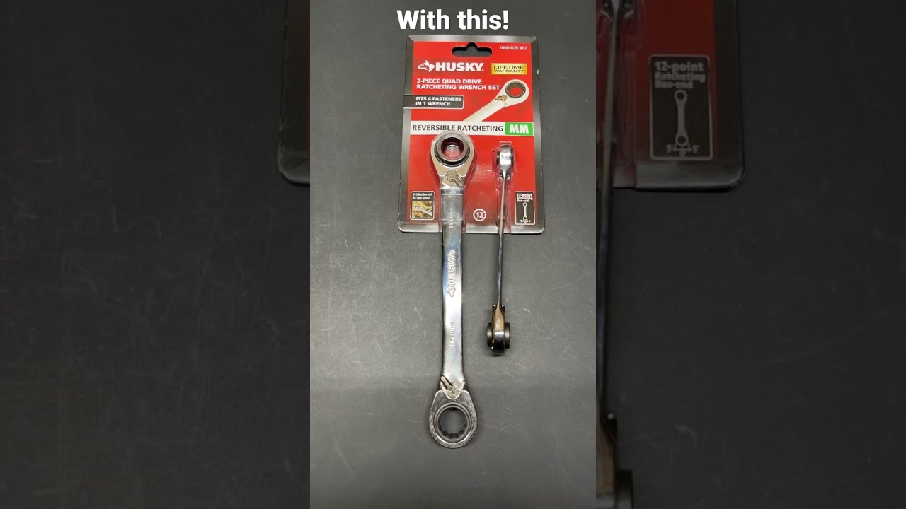 Quad Drive Ratcheting Wrench Set