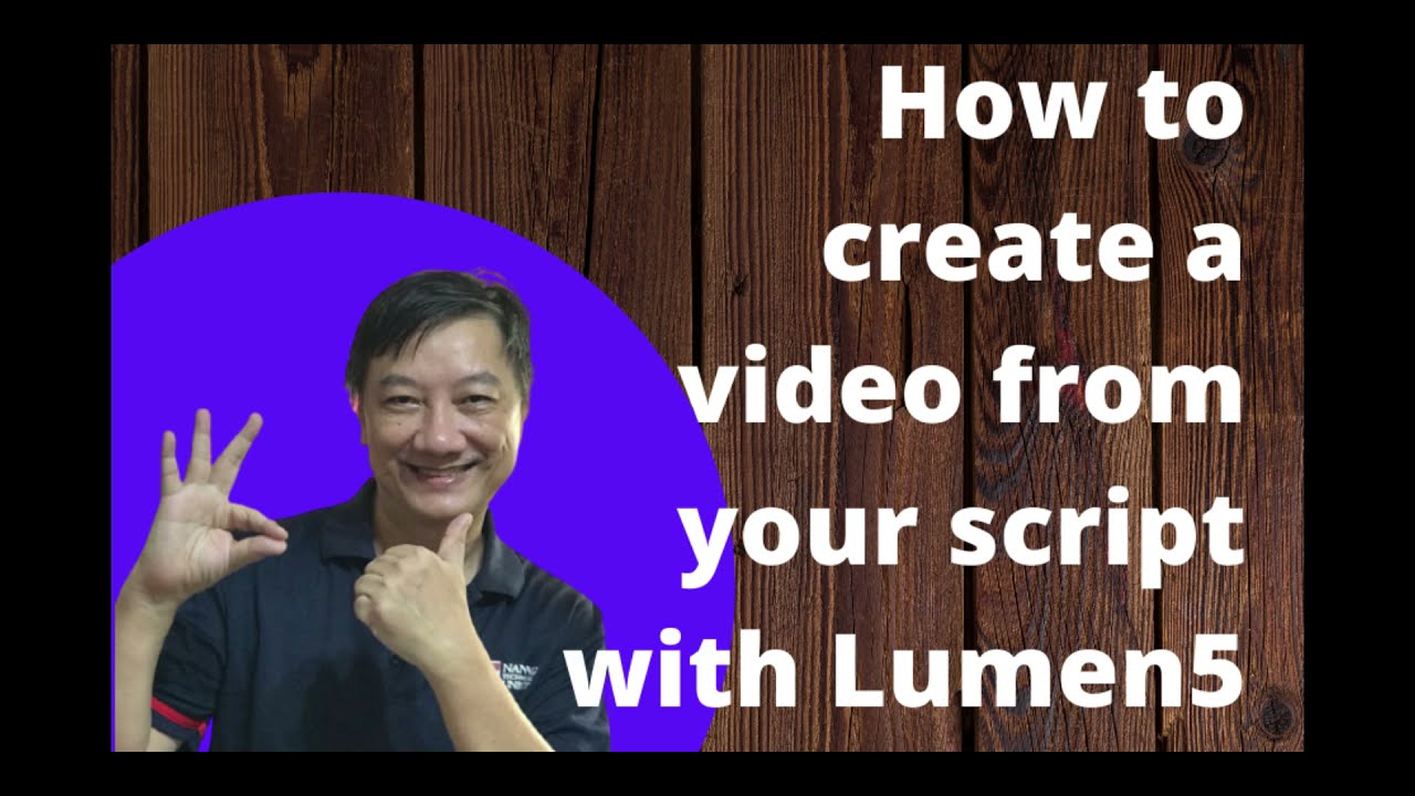 Lumen 5 Tutorial: How to Convert a Script to a Video - YouTube