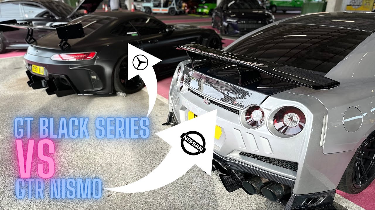 Mercedes Benz AMG GT Black Series 🇩🇪 VS 🇯🇵 Nissan GTR Nismo ...