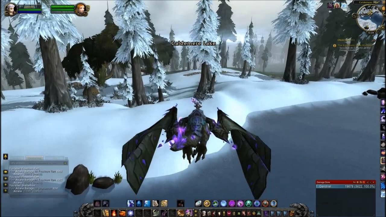 The Enigmatic Frost Nymphs Quest - World of Warcraft - YouTube