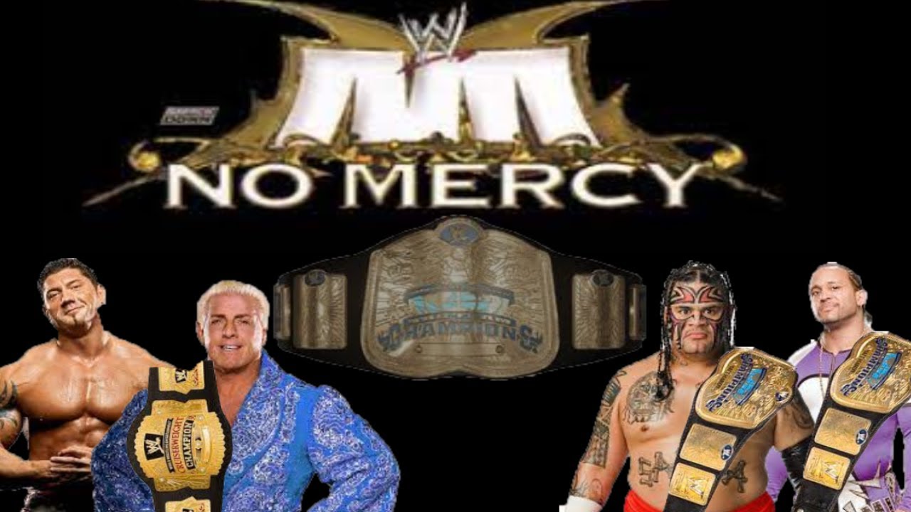 Batista & Ric Flair vs Umaga & MVP WWE Tag-Team Title match (No Mercy ...