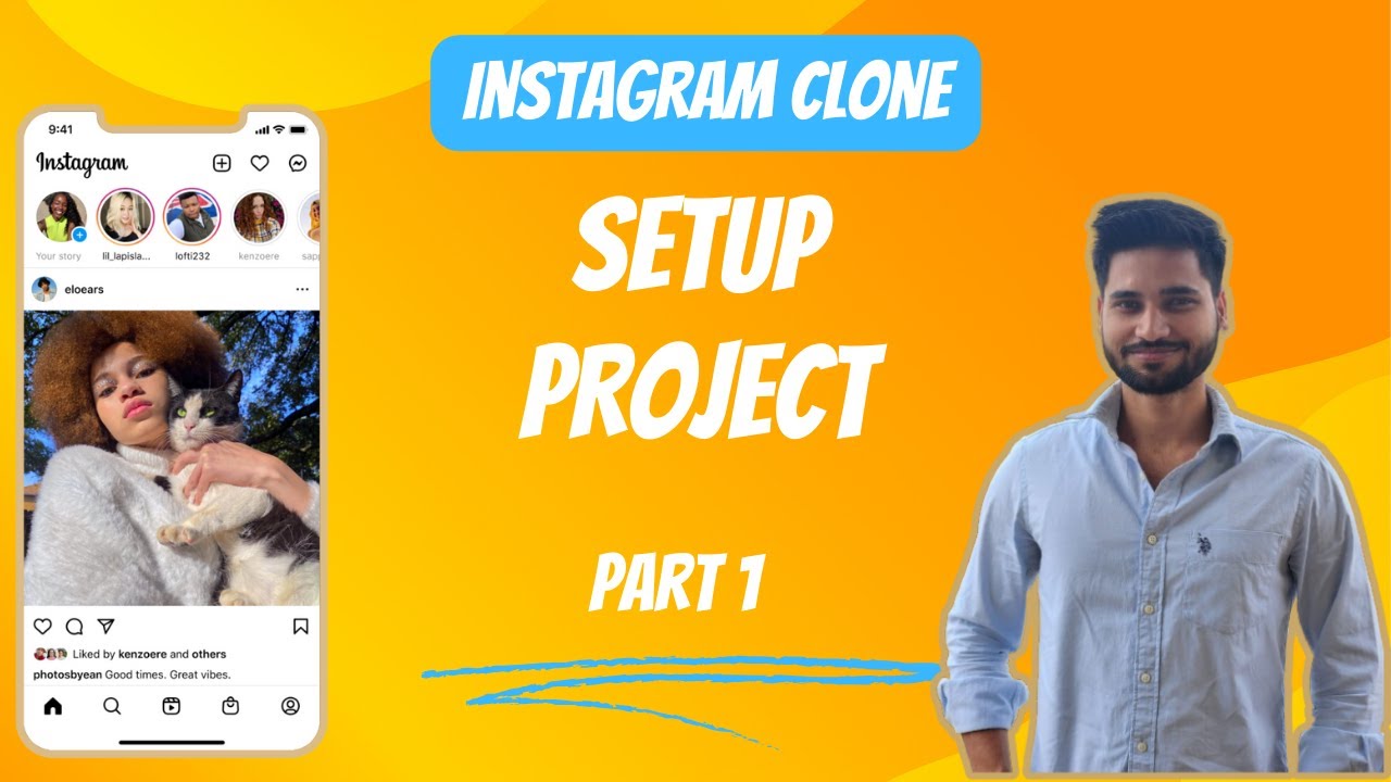 Instagram Clone | Part 1 | Setup Project & Emulator | React Native - YouTube