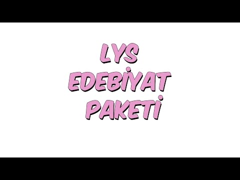 LYS Edebiyat Paketi