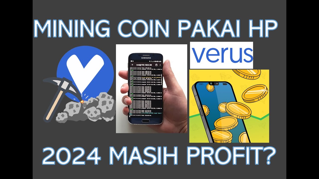 Cara Mining Verus Coin di HP - YouTube