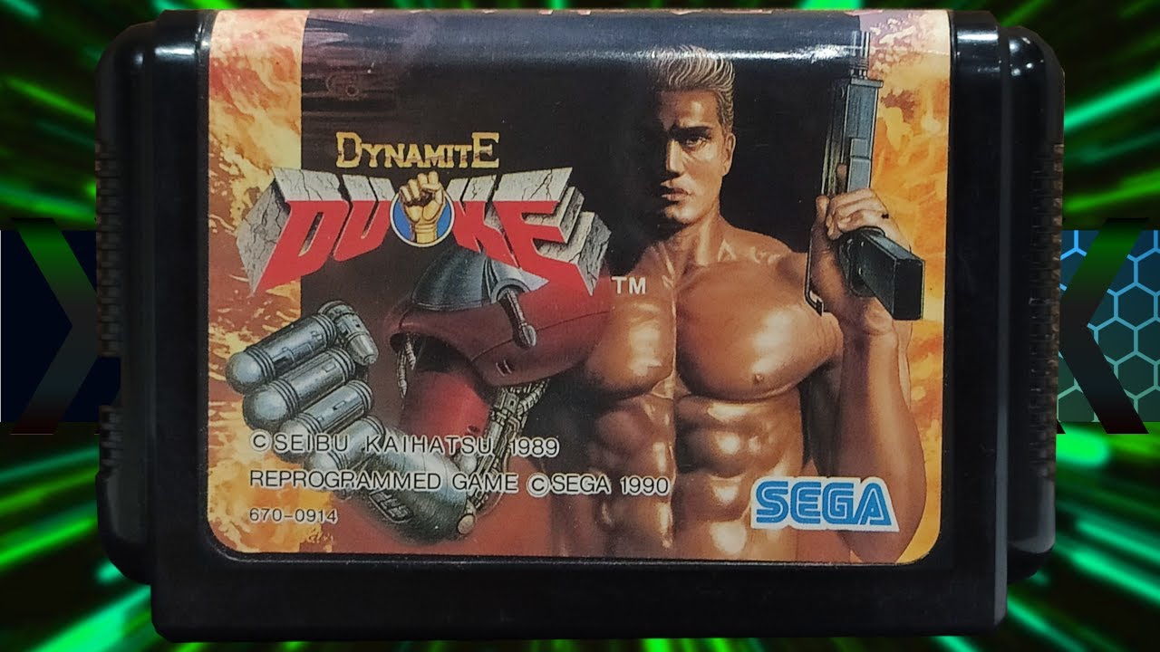 Dynamite Duke Playthrough | Megadrive/ Genesis | Real Hardware - YouTube
