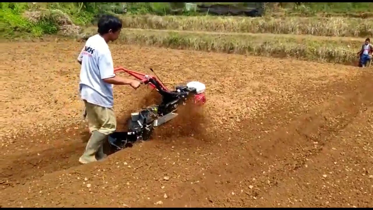 Cultivator Canggih Untuk Membuat Guludan - YouTube