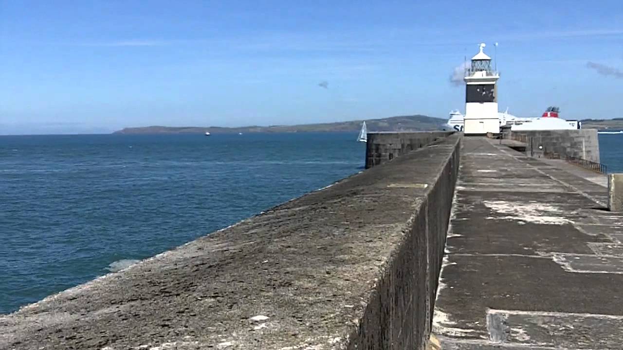 Holyhead breakwater, Wales - YouTube