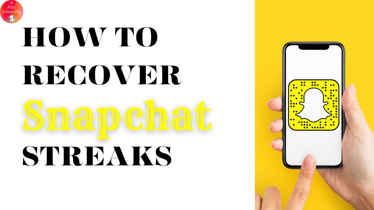How To Recover Snapchat Streaks - YouTube
