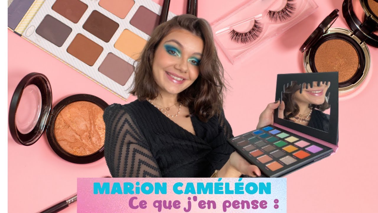 Mon avis sur la palette de Marion Caméléon 🌈 - YouTube