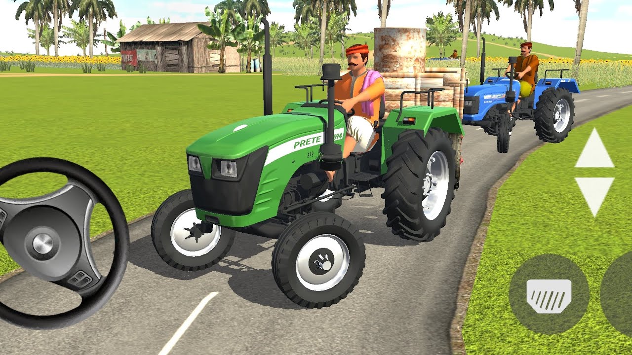 Indian Tractor Driving 3d: Preete Tractor Driving Game #tractor # ...