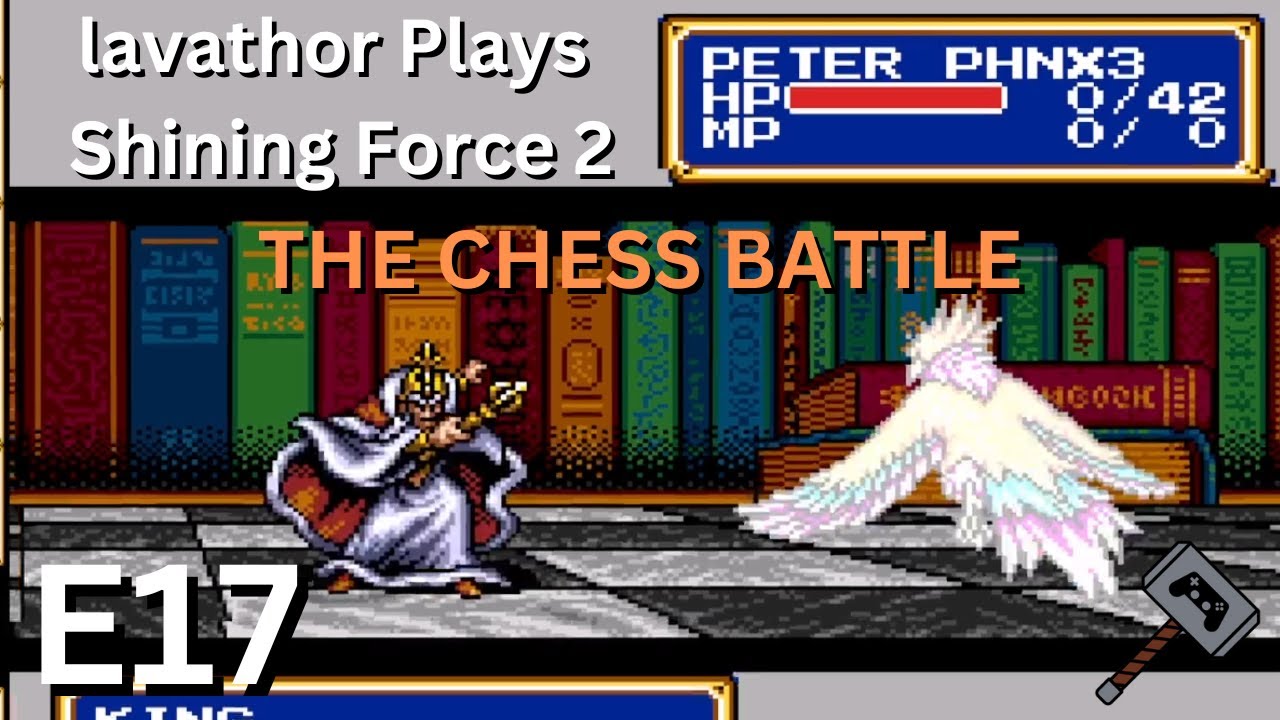 Shining Force 2 E17 | PermaDeath Challenge | THE CHESS BATTLE - YouTube