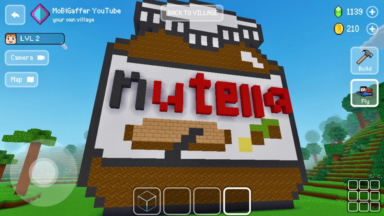 Block Craft 3D: Crafting Game #3144 | Big Nutella Jar 🫙 - YouTube