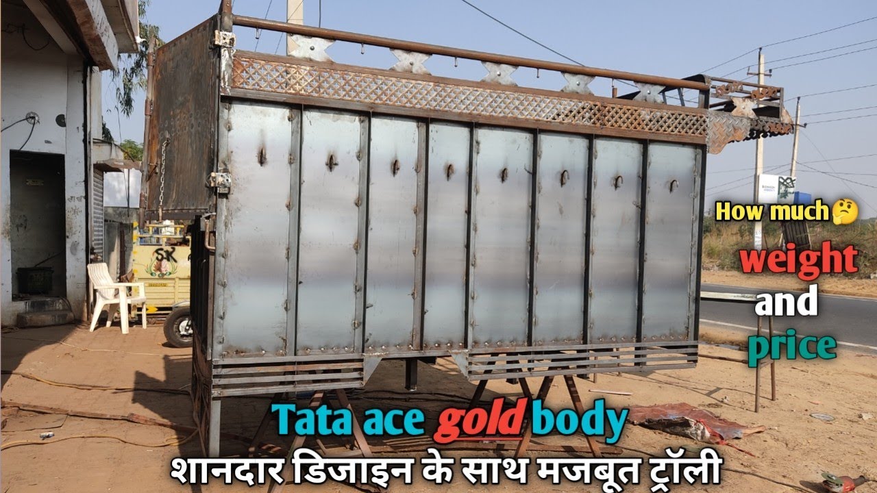 Tata ace gold cng body|tata ace body design|chota hathi body|second ...