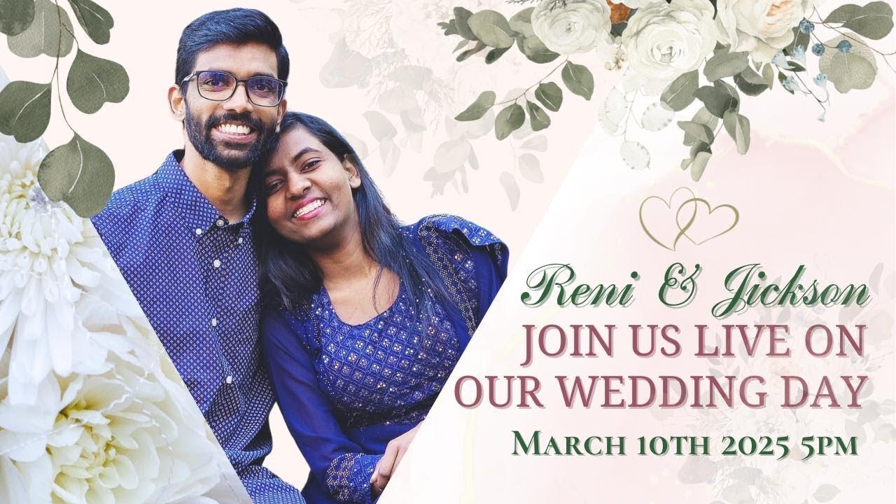 Wedding Ceremony | Jickson & Reni | 10.03.2025 | 04 30 PM(BST) | - YouTube