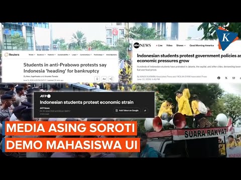 Media Asing Ramai Beritakan Demo Mahasiswa UI, Apa yang Disorot?
