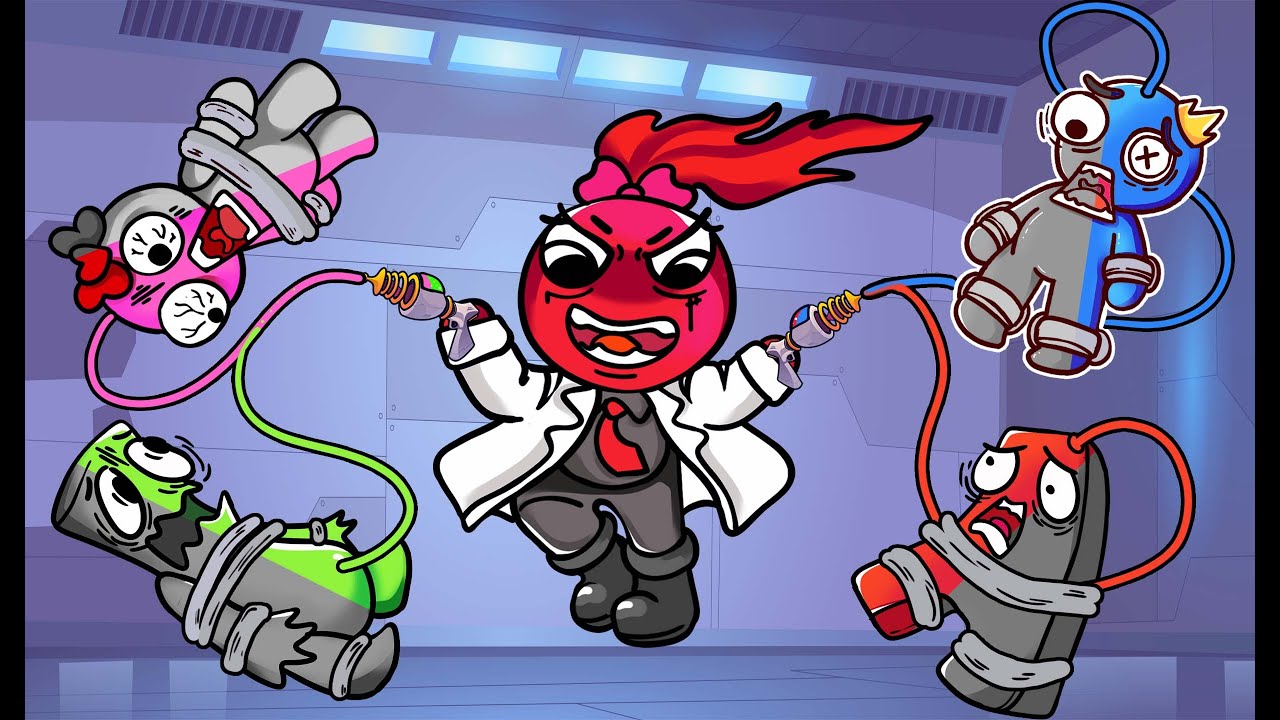 RAINBOW FRIENDS and ALPHABET LORE, But the COLORS are MISSING?! Rainbow ...