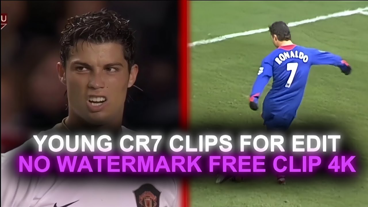 YOUNG CR7 CLIPS FOR EDIT NO WATERMARK 🚫 FREE CLIP 4K - YouTube