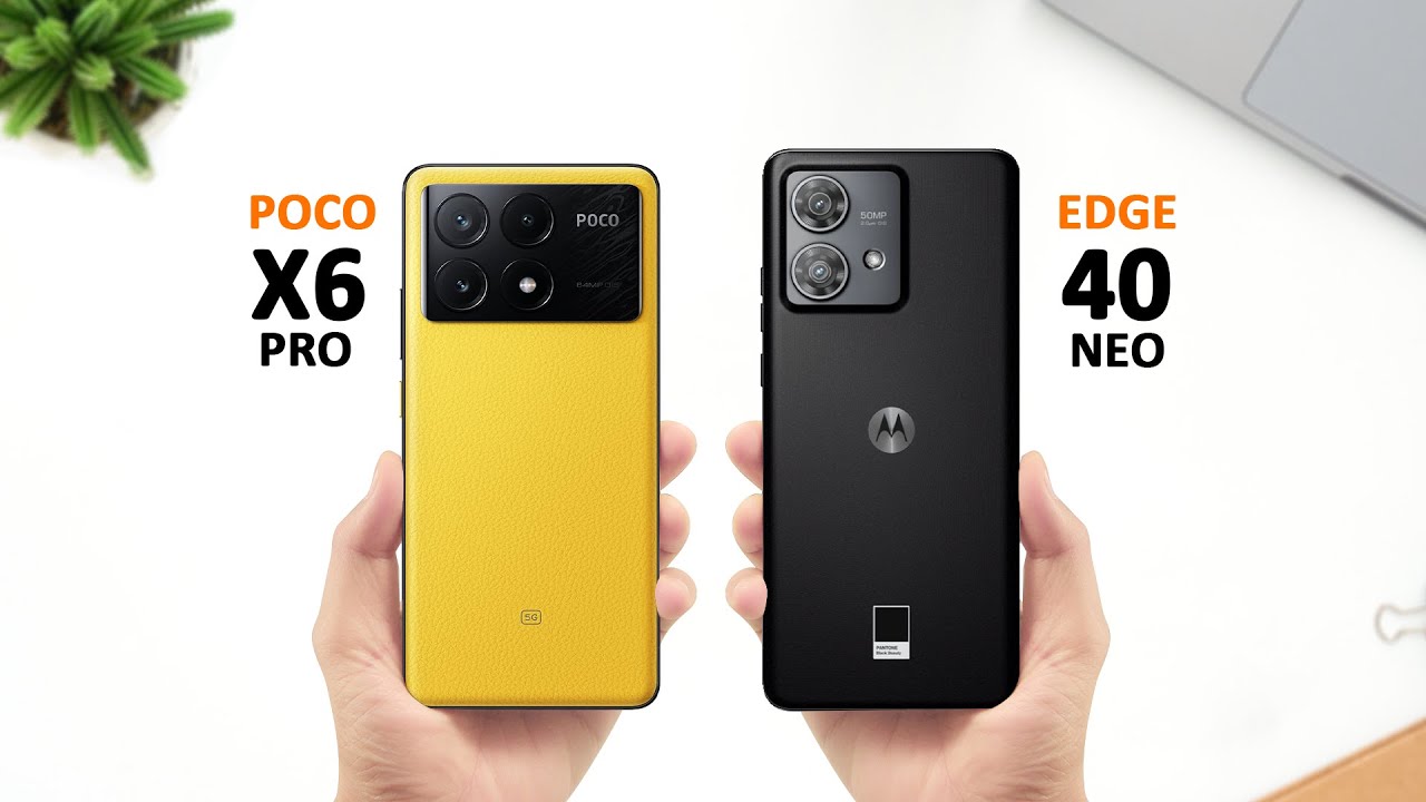 Poco X6 Pro vs Motorola Edge 40 Neo | Full Comparison | Which one is ...
